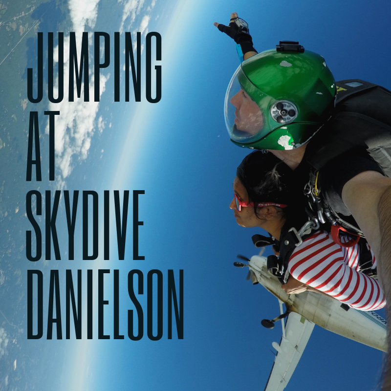 what is it like to make a tandem skydive at skydive danielson